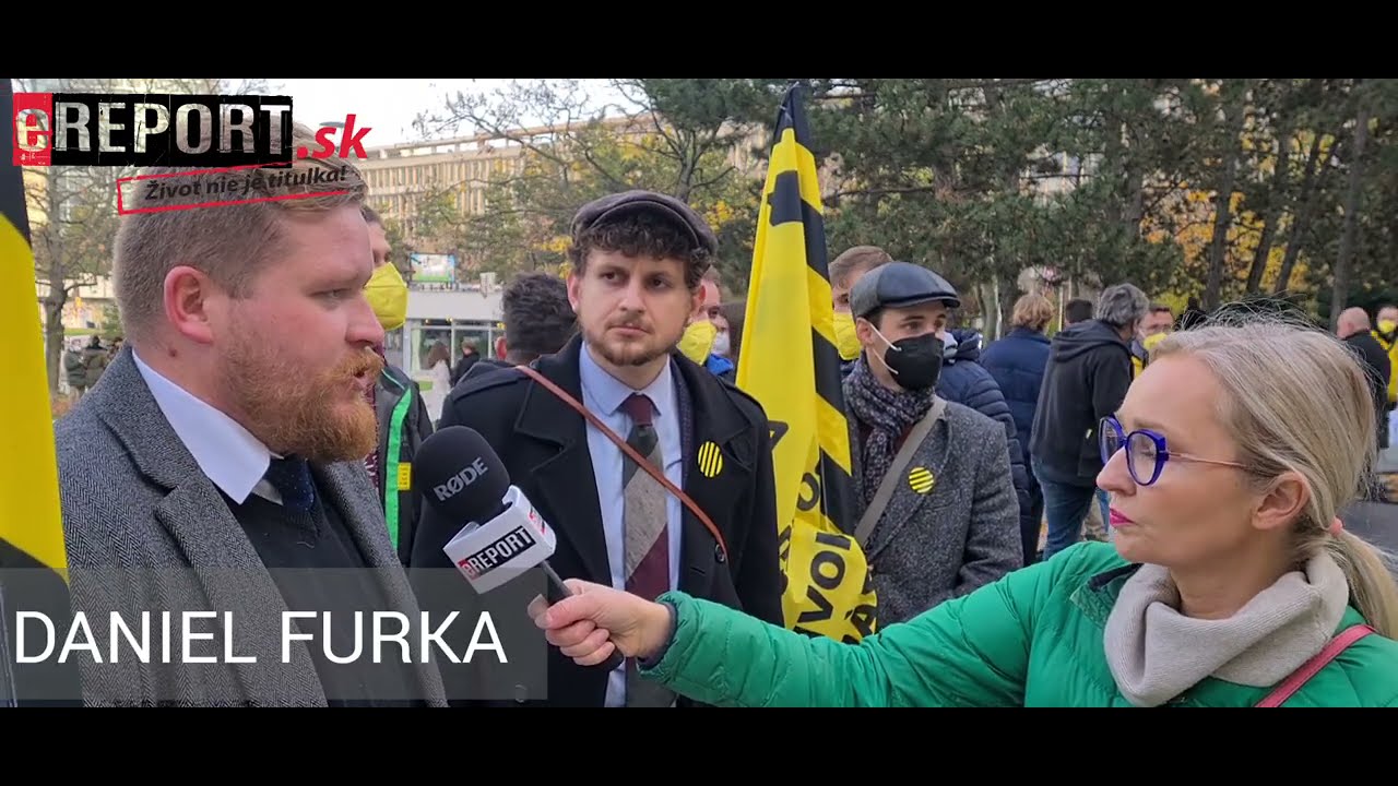 PROTEST ŠTUDENTOV 16 11 2021 | tv.eReport.sk