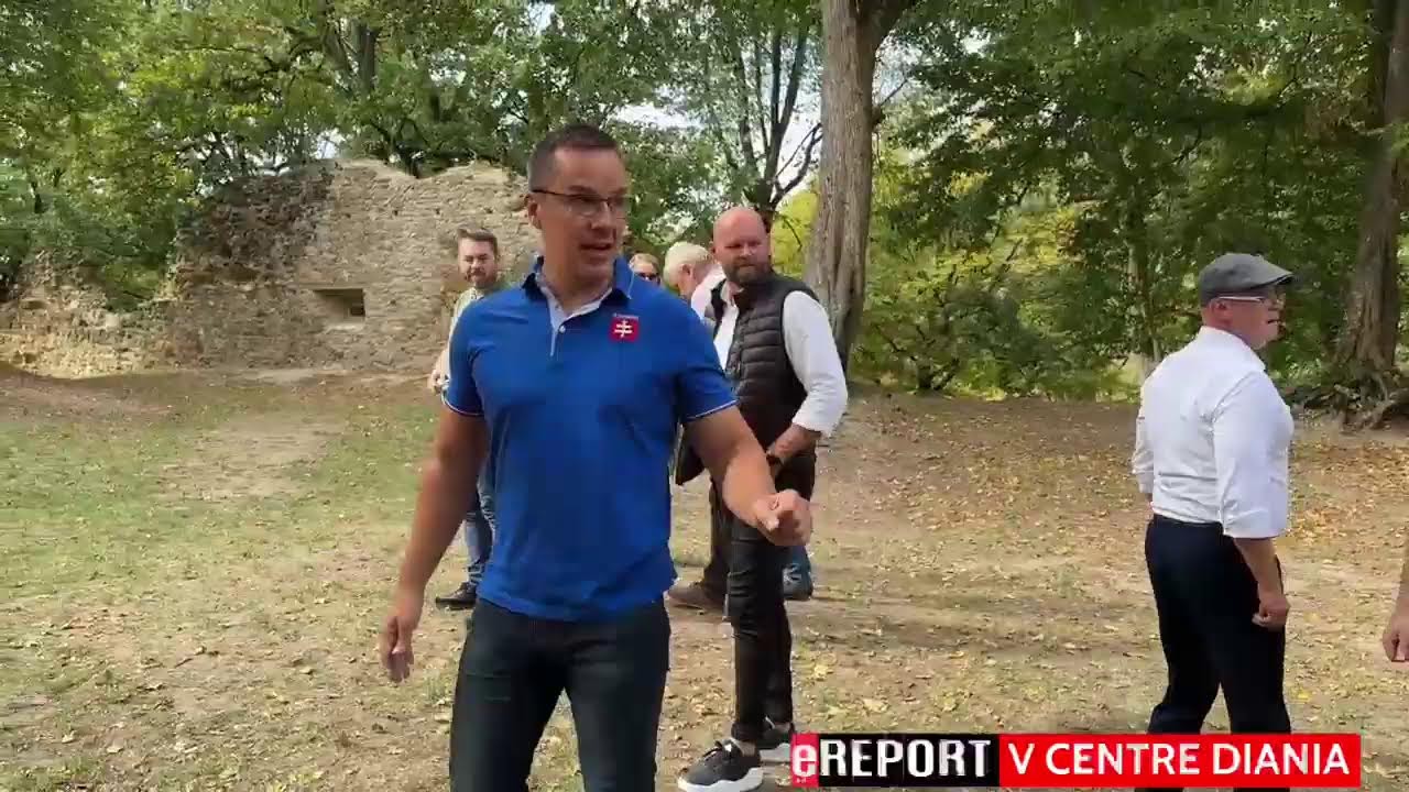 Minister Erik Tomáš prišiel na hrad Čičva v rámci projektu Ľudia a ...